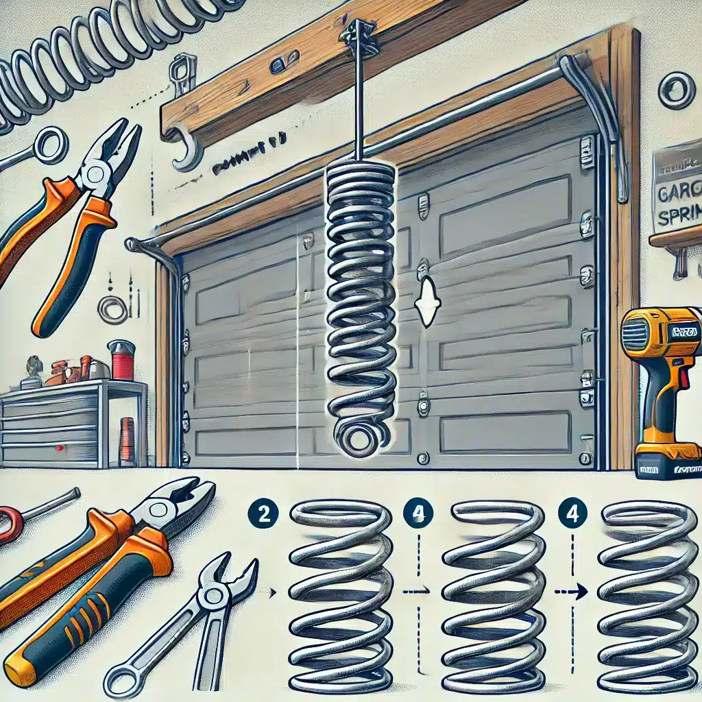 How to Replace Old Style Garage Door Springs (Simple Steps)